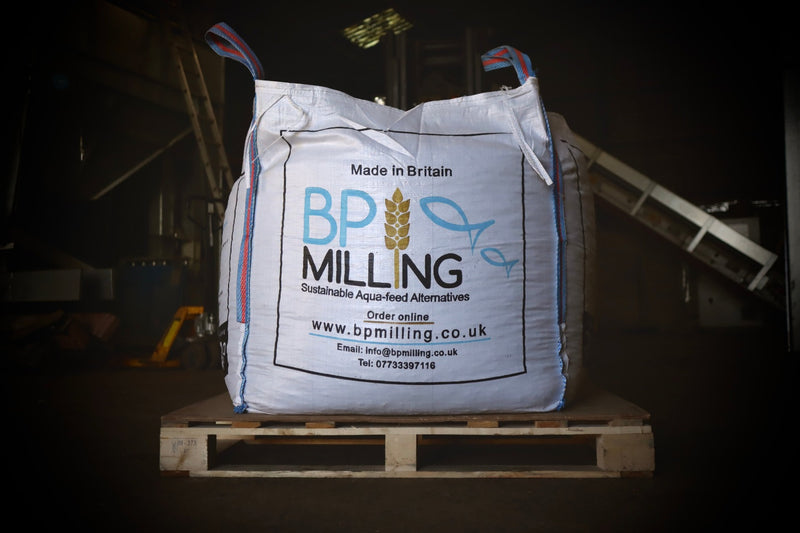 Bulk fish feed pellets - B P Milling Ltd